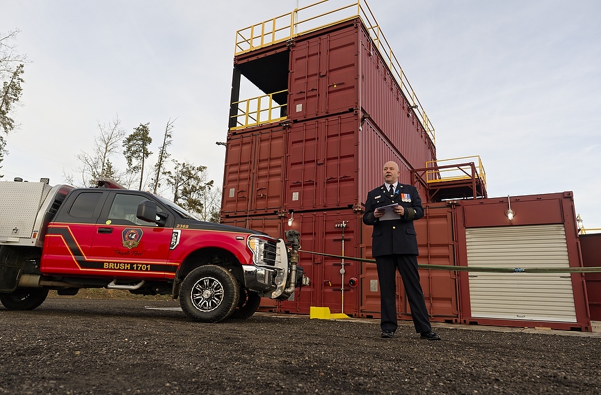 New regional fire training centre; safer and more efficient - Town ...