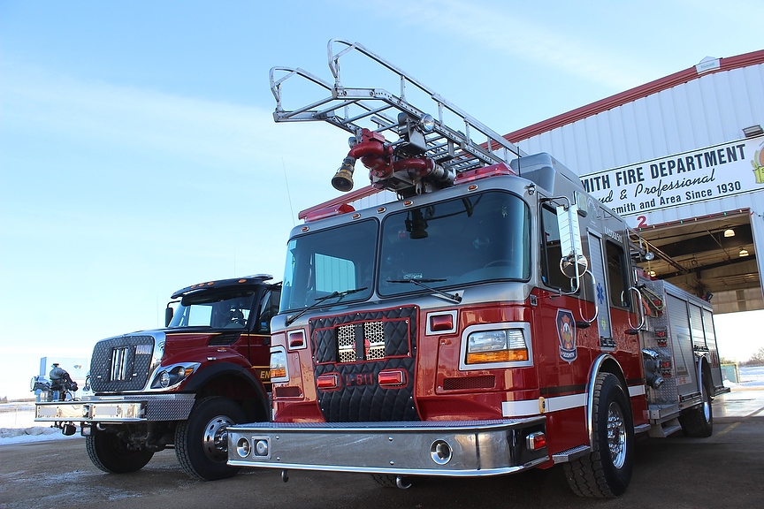 New ladder truck for Sexsmith Fire Department - Town & Country News